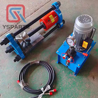 70T 100T Manual and electric Hydraulic Track Link Press with bushing ...